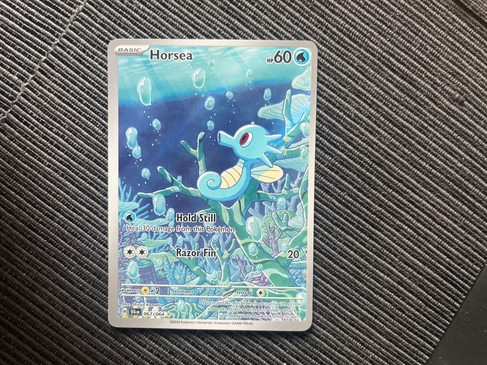 Pokemon Horsea Art Rare Shrouded Fable near Mint (Neu (gemäss ...