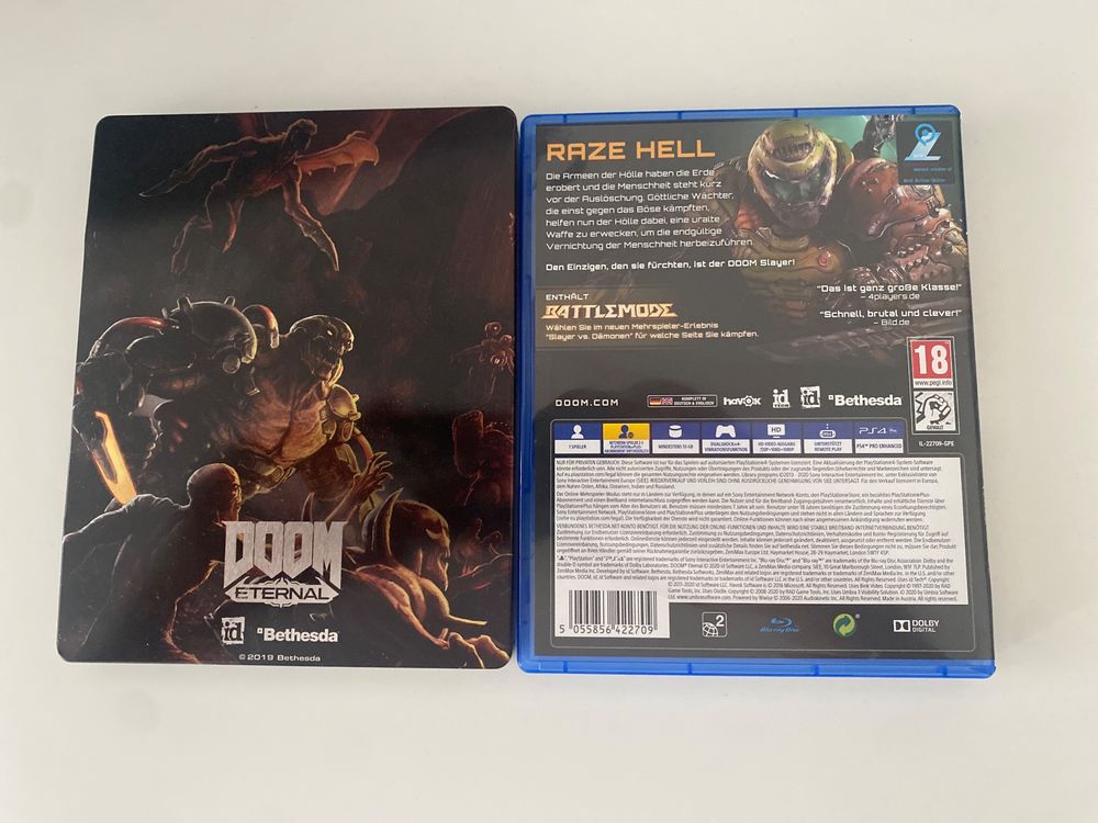 Doom Eternal: Steelbook Edition- PS4/PS5 | Kaufen auf Ricardo