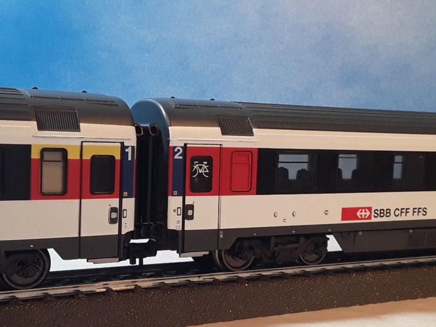 3 x Märklin _ SBB Intercity Schnellzugwagen Set _ Spur H0 (Gebraucht) in Rüti ZH für CHF 167 ...