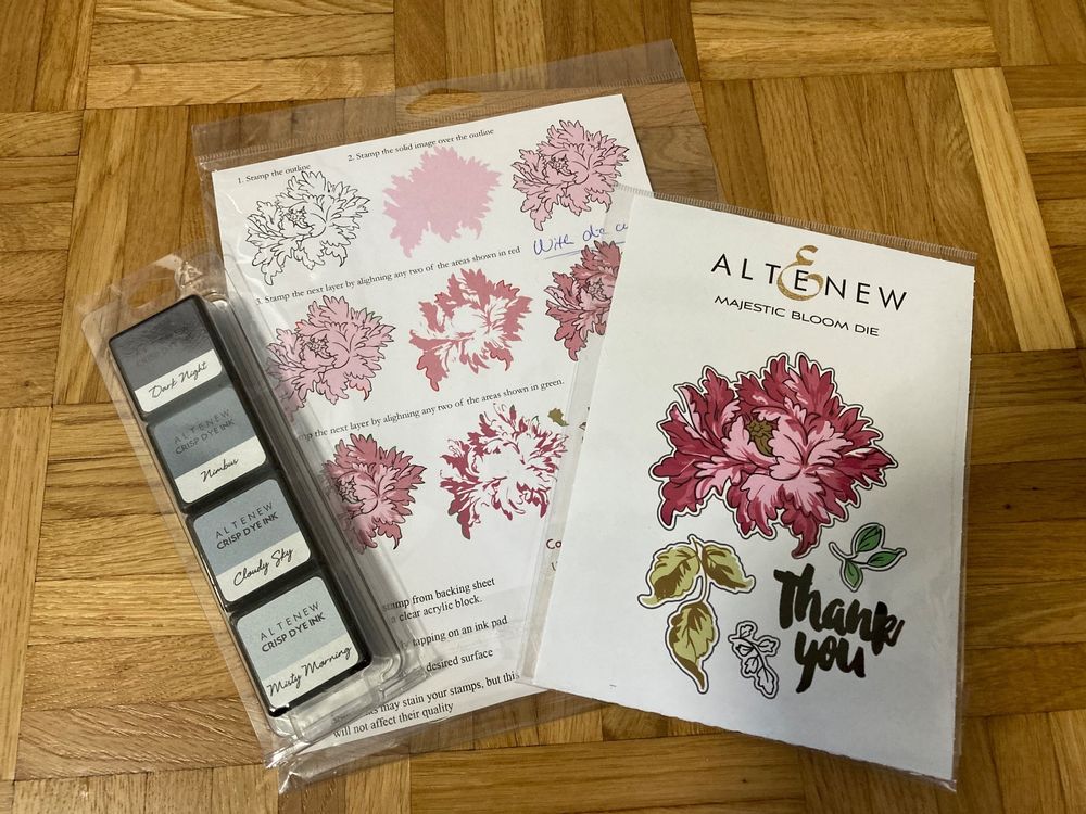 Altenew Ink, Stamp & Die Set ,,Majestic Bloom,, - neu | Kaufen auf Ricardo