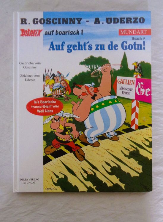 Asterix Mundart Buach 9 - Auf geht's zu de Gotn! / Goten | Kaufen auf ...