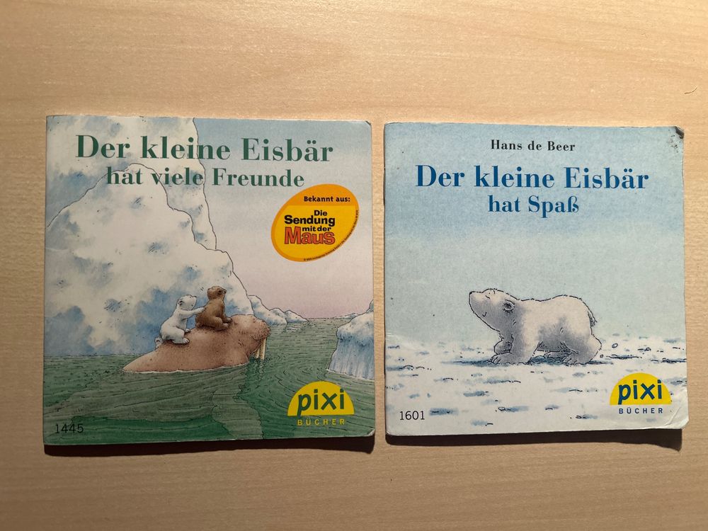 2 Pixi Bücher Lars der kleine Eisbär Freunde und hat Spass (Gebraucht ...