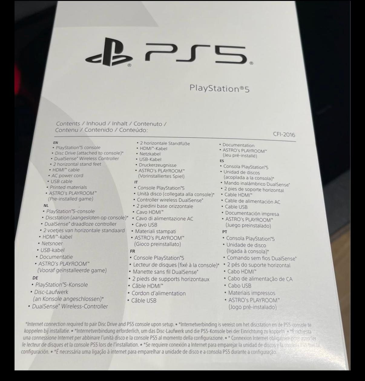 Sony Play Station 5 (1TB) Disc mit 2 Controller (Neu (gemäss ...