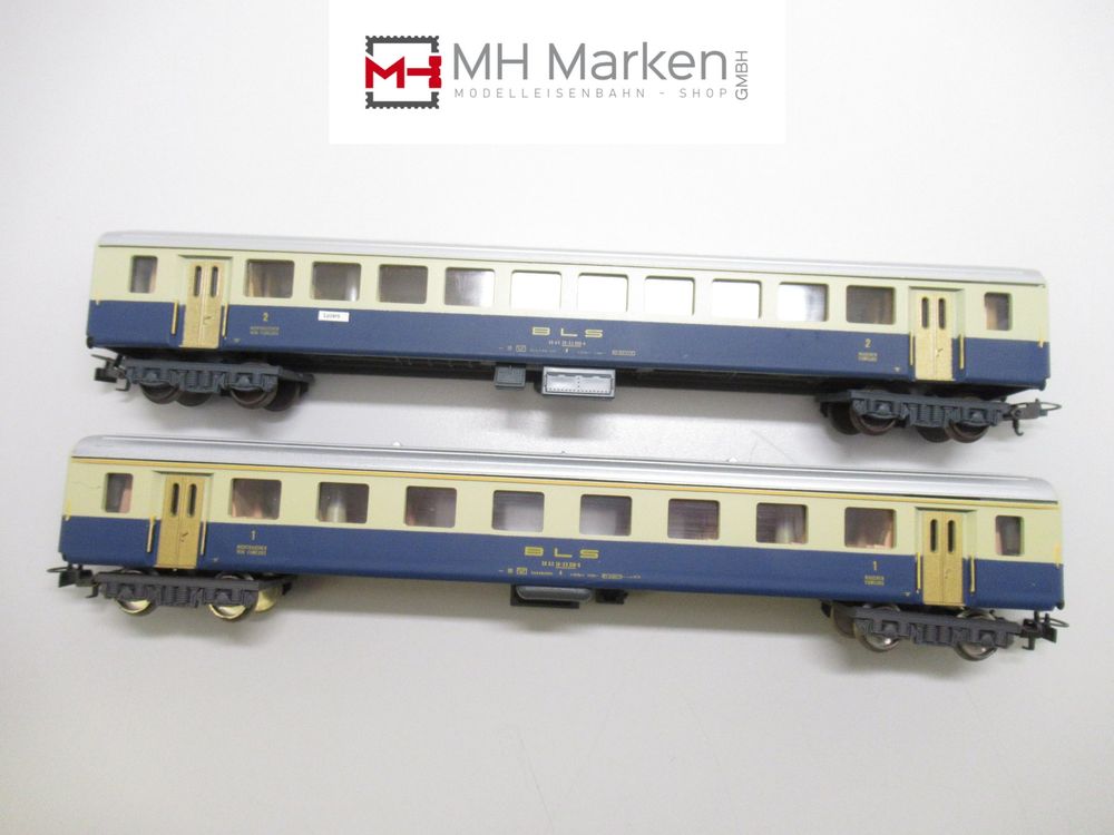 Lima 309114+309121 BLS 1.+2. Kl. Wagen DC H0 (Gebraucht) in Basel für ...