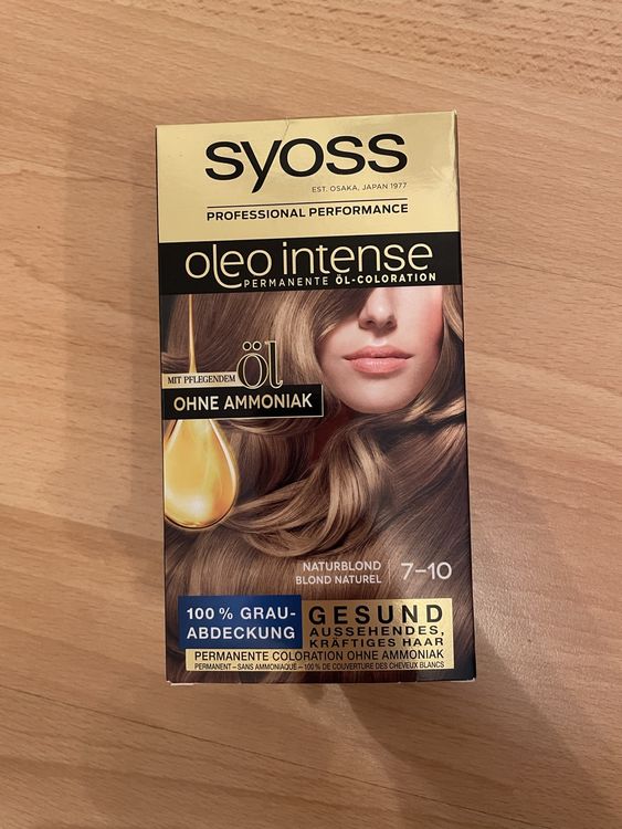 Syoss oleo intense permanent Öl-Coloration/ Haarfärbemittel | Kaufen ...