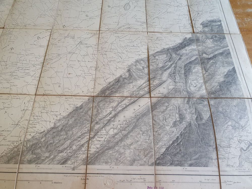 Carte topographique le Sentier /Vallorbe | Kaufen auf Ricardo