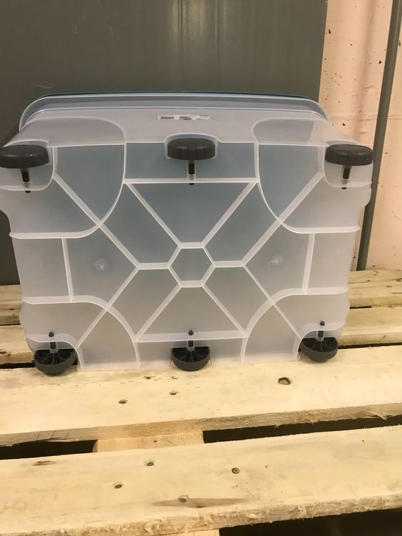 Aufbewahrungsbox mit 6 Rädern und Deckel | Kaufen auf Ricardo