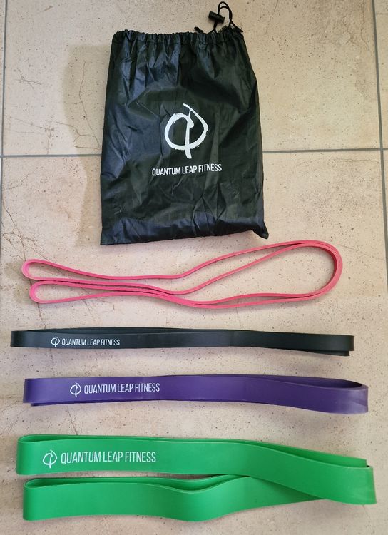 Quantum Leap Fitness Widerstandsbänder (Neu (gemäss Beschreibung)) in ...