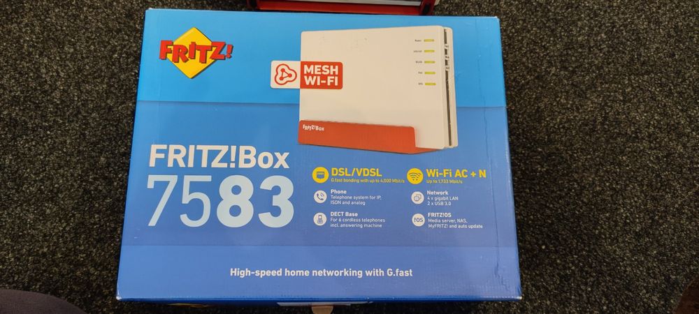 Fritz!Box 7583 OVP mit Garantie g.fast | Kaufen auf Ricardo