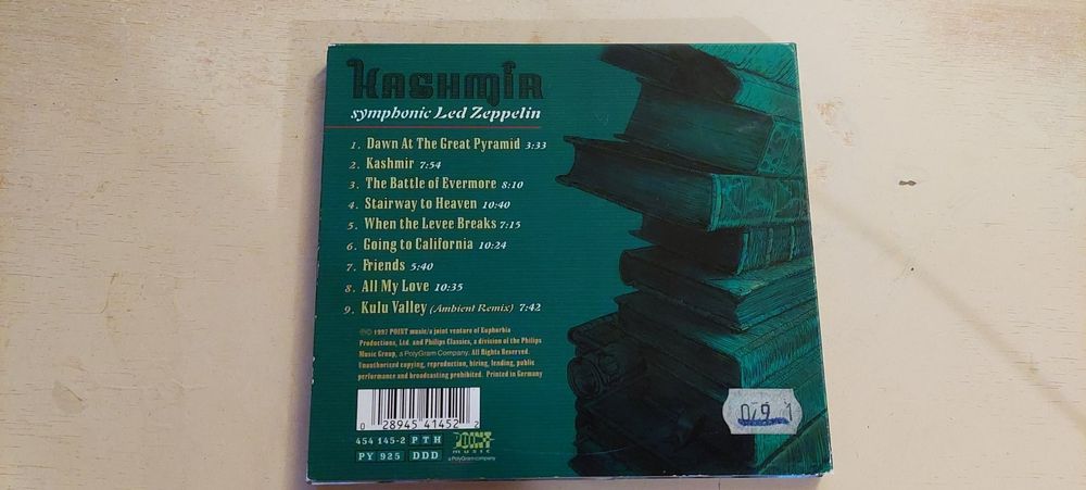 KASHMIR SYMPHONIC LED ZEPPELIN (Gebraucht) in Kallnach für CHF 2 – mit ...