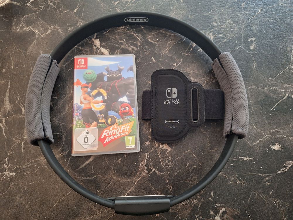 Nintendo Switch Ring Fit Adventure - Top Zustand (Gebraucht) in Muhen ...