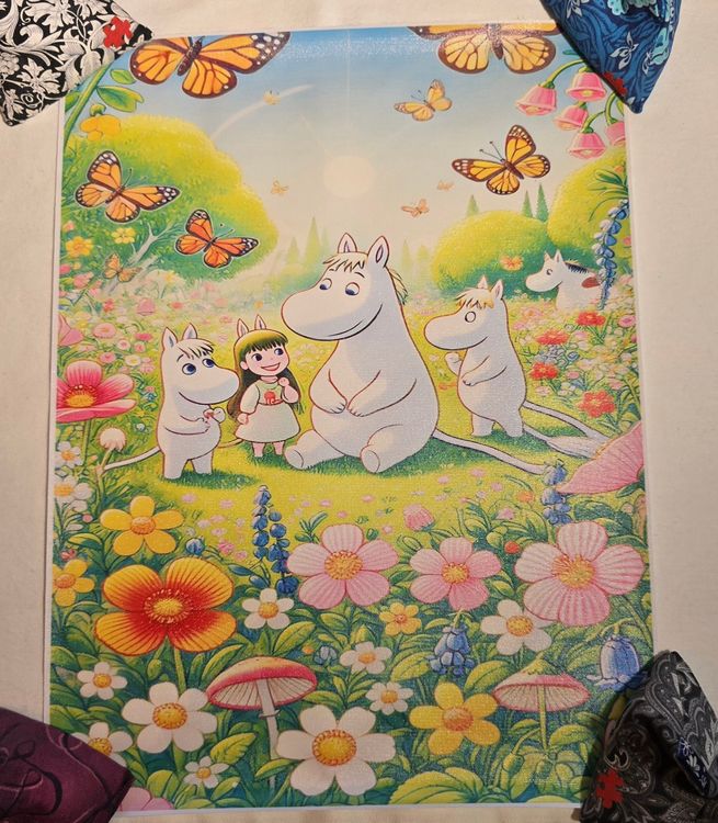 Moomin mumin Leinwand-Bild (Neu und originalverpackt) in Zürich für CHF ...