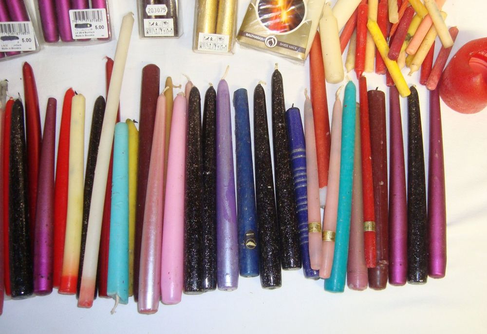 grosser Posten alte Kerzen, 5.3 kg zum ziehen / Weihnachten (Gebraucht ...