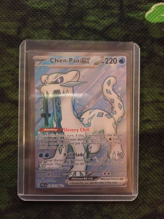 Pokemon Karte Chien Pao | Kaufen auf Ricardo