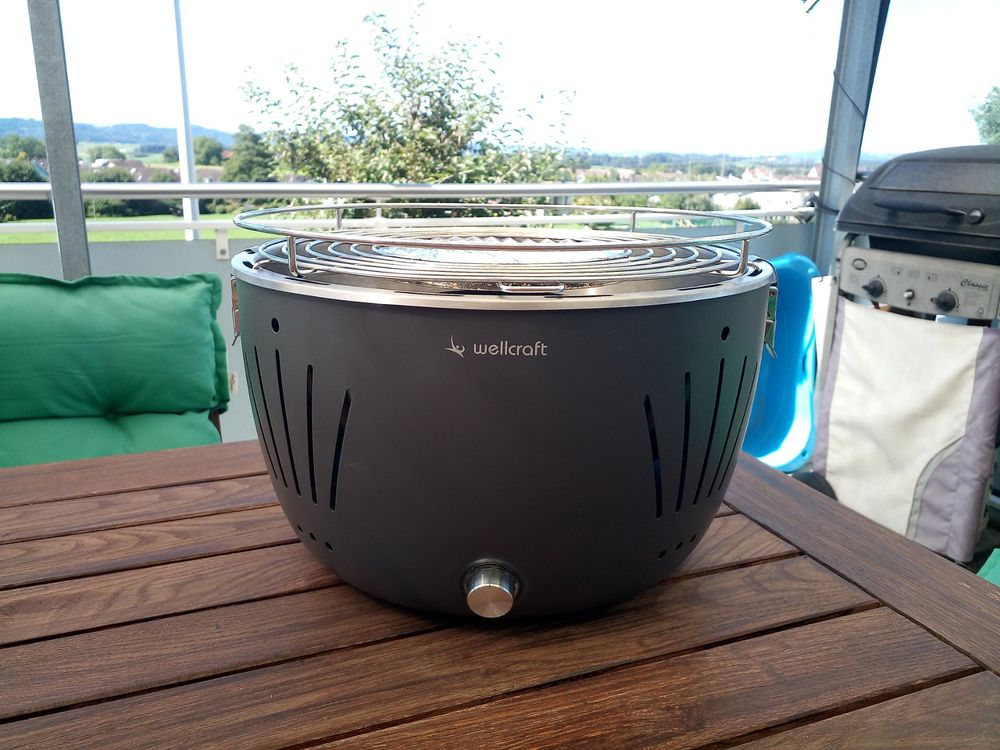 Wellcraft Holzkohle Lotus Tischgrill (Gebraucht) in Arnegg für CHF 19 ...