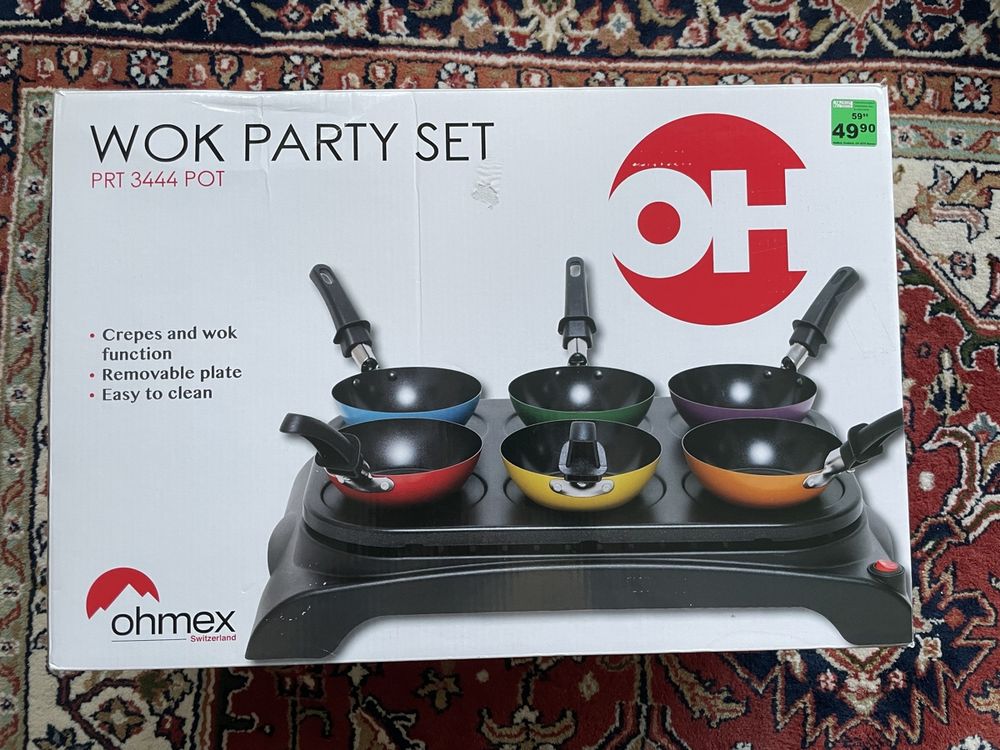 Wok Party Set (Neu (gemäss Beschreibung)) in Zürich für CHF 29.9 – mit ...