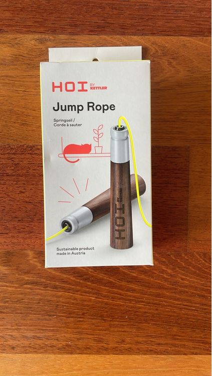 HOI Jump Rope - Wooden Handles - New (Neu und originalverpackt) in ...