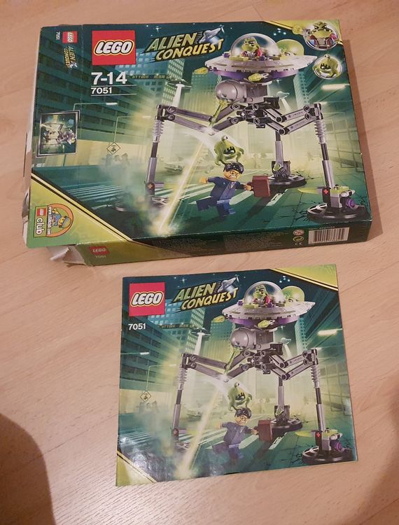 LEGO Alien Conquest 7051 - Dreibeiniger Alien-Roboter | Kaufen auf Ricardo