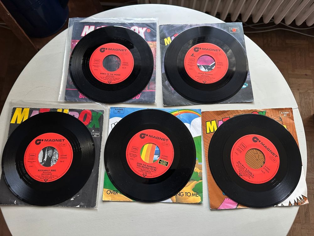 MATCHBOX tolle Single Sammlung Hit Kult Rockabilly 80's Top (Gebraucht ...