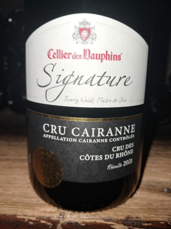 Cellier Des Dauphins Signature Cairanne 2021 (Neu und originalverpackt ...