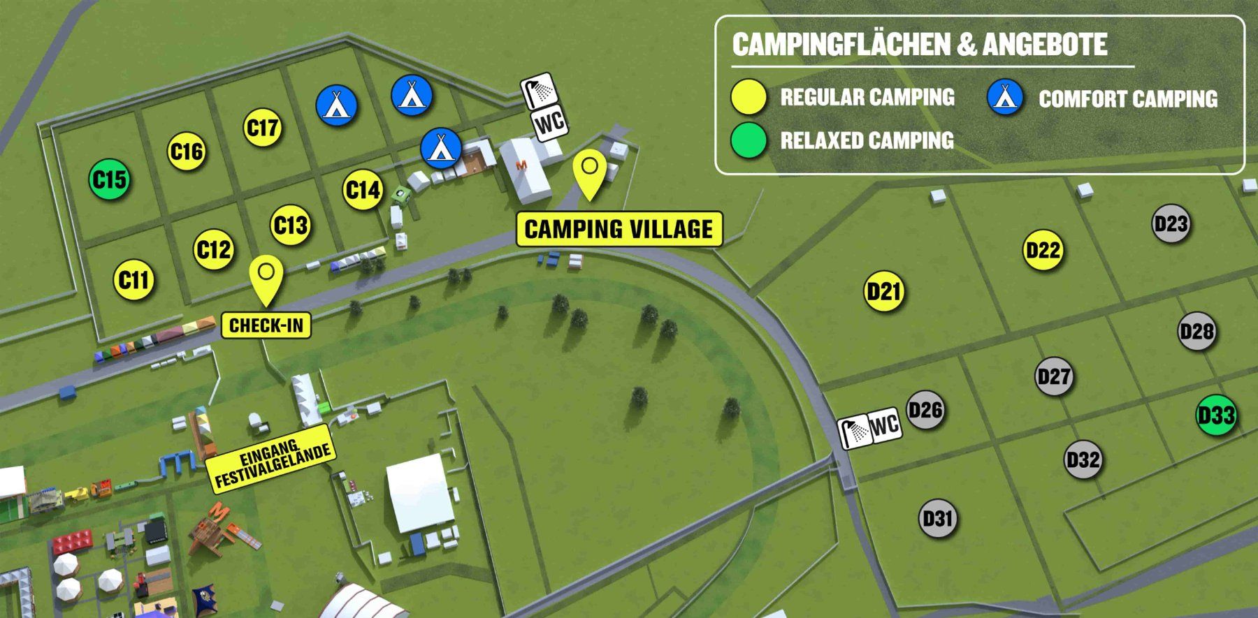 Openair Frauenfeld Camping Upgrades C11 (Gebraucht) in Zürich für CHF ...