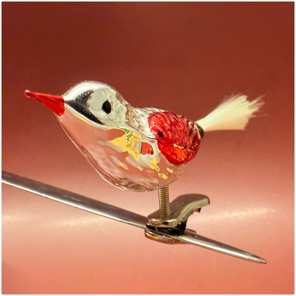 Christbaumschmuck Vogel Silberner-Rot (Gebraucht) in Schlieren für CHF ...