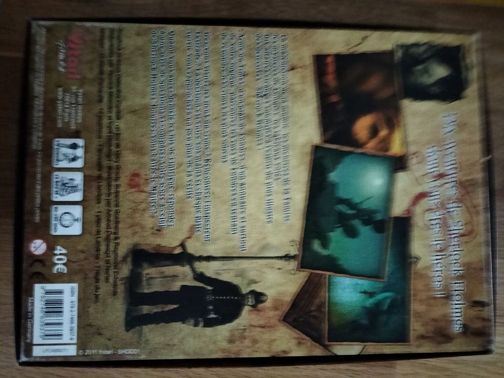 Sherlock Holmes Détective Conseil jeu de société complet! (D'occasion ...