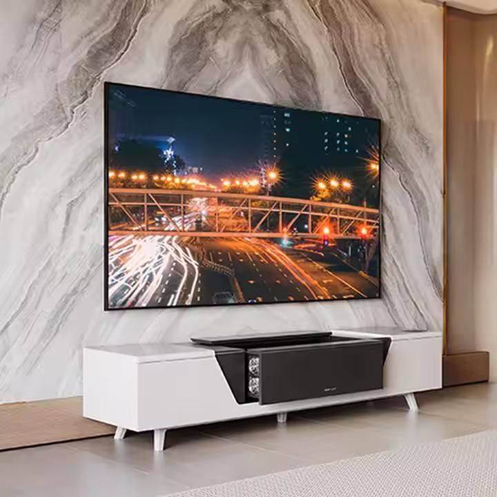 Motorisierte Ultrakurzdistanz Beamer Möbel / Lowboard 80-120 (Gebraucht ...