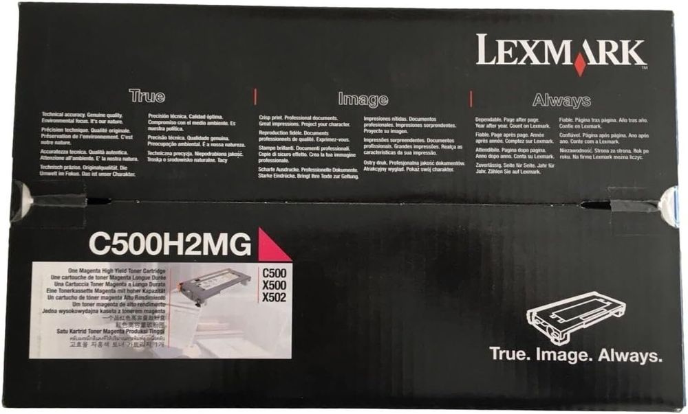 Lexmark C500n/X500n/X502n magenta Toner, C500H2MG, Top Preis (Neu und ...