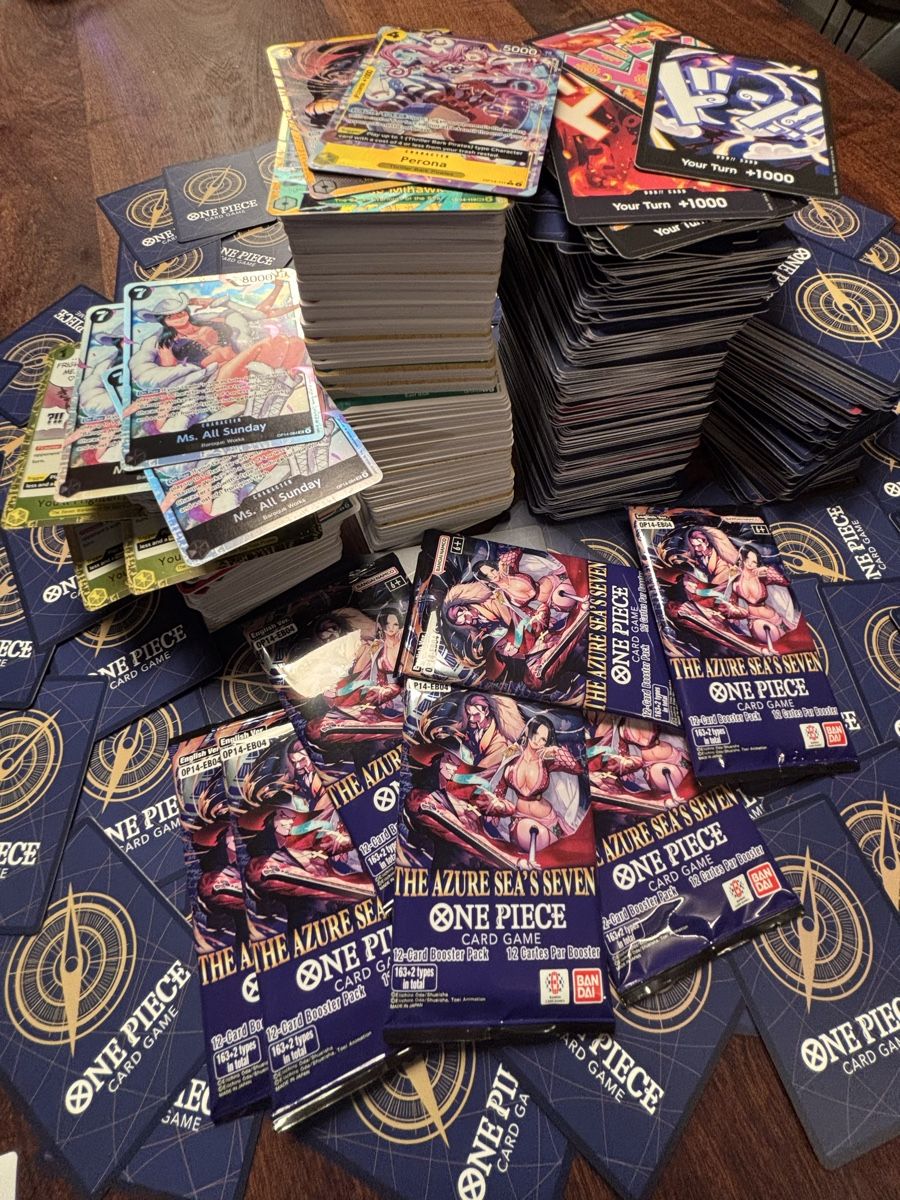 ☠️One Piece op14 Bulk mit hits und packs (Neu (gemäss Beschreibung)) in ...