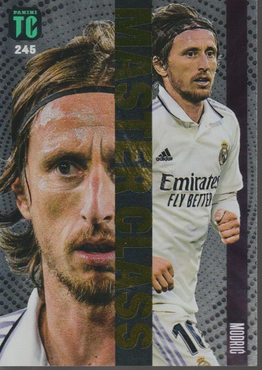 PANINI TOP CLASS 2023 Master Class Card FOIL 245 LUKA MODRIC (Neu ...