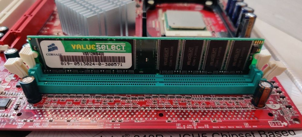 MSI 848P Neo-V P4 Motherboard +Cpu +Ram (Gebraucht) in Meyrin für CHF ...