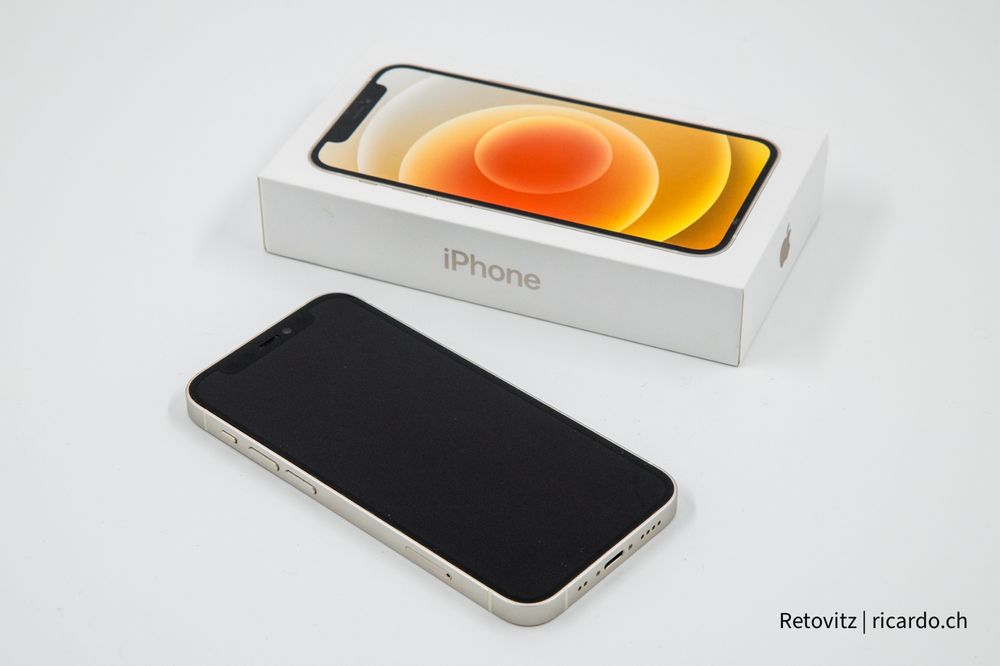 iPhone 12 mini, 128 GB, Weiss (D'occasion) à Sursee pour CHF 137 – avec ...