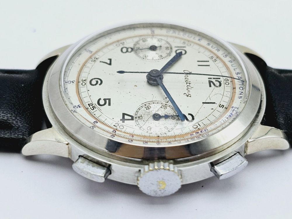 BREITLING Landeron 39 Chronograph Herrenuhr Vintage (Gebraucht) in ...