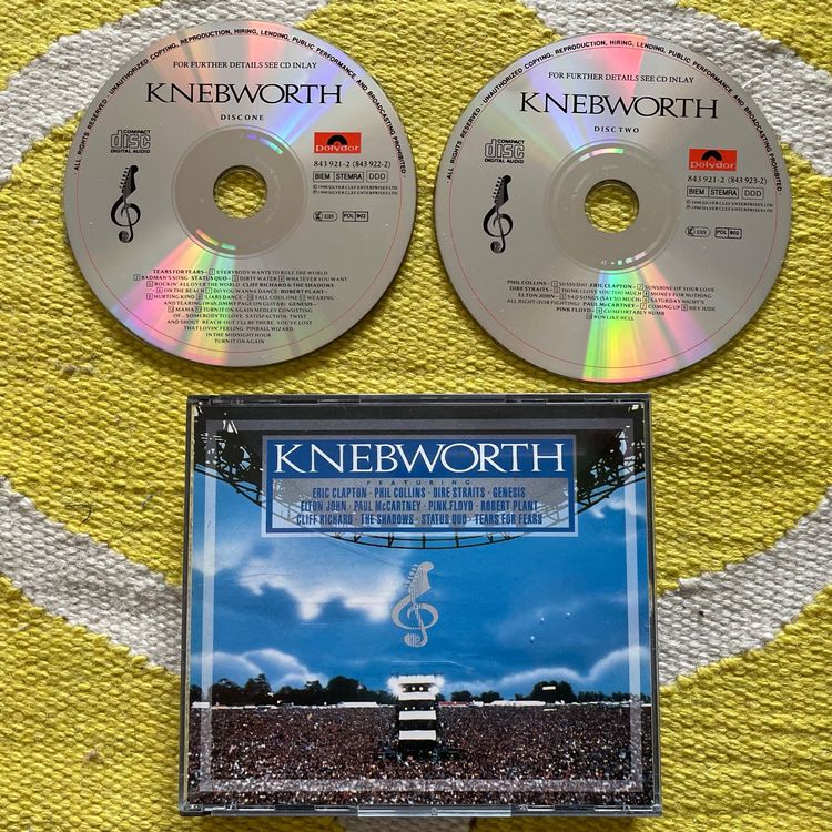 KNEBWORTH-2CD THE ALBUM90 (Gebraucht) in Rorschacherberg für CHF 4.9 – mit Lieferung auf Ricardo ...
