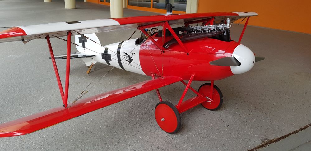 RC Modelflugzeug Albatros D.Va 25e von E-flite (Neu (gemäss ...