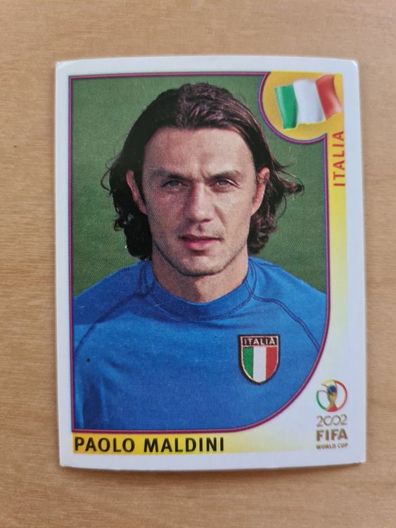 Panini Fifa World Cup 2002 Nr. 460 Paolo Maldini | Kaufen auf Ricardo