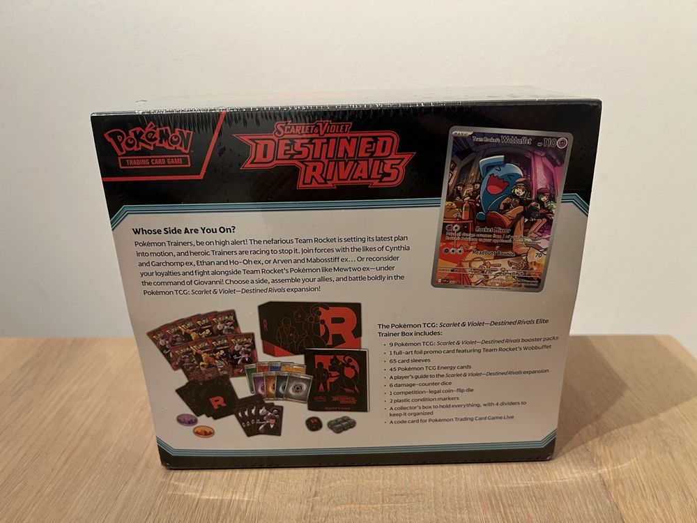 Destined Rivals ETB - English | Pokemon Elite Trainer Box (Gebraucht ...