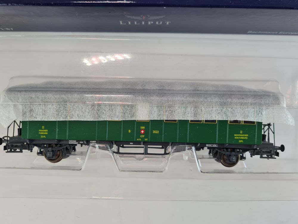 Liliput L334481 SBB Oldtimerwagen Typ B H0 1:87 (Neu (gemäss Beschreibung)) in Blumenstein für ...