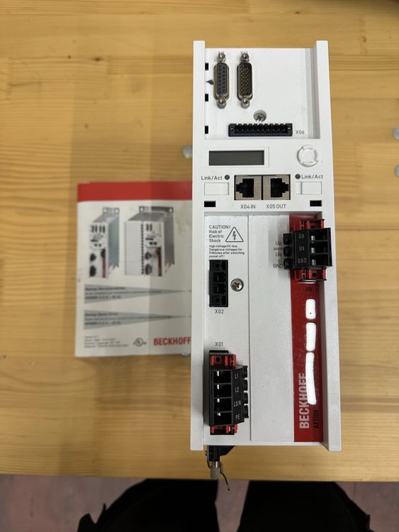 Servoverstärker Beckhoff AX5106-0000-0202 motor drive (Gebraucht) in ...