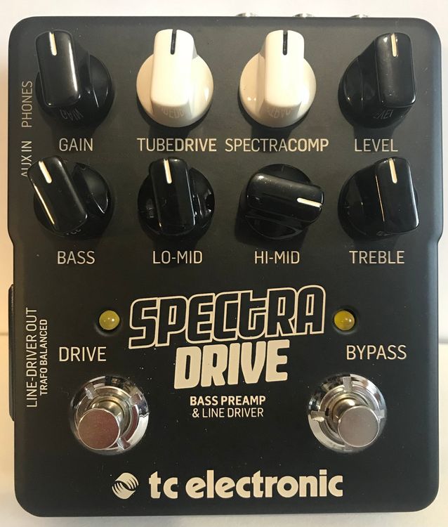 TC Electronic Spectra Drive Bass Preamp & Line Driver (Neu (gemäss ...