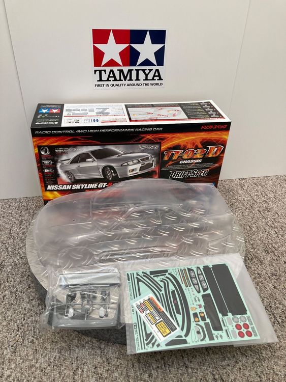 Tamiya TT-02 Karosserie Nissan Skyline GT-R (R33) 1:10 NEU! (Neu ...