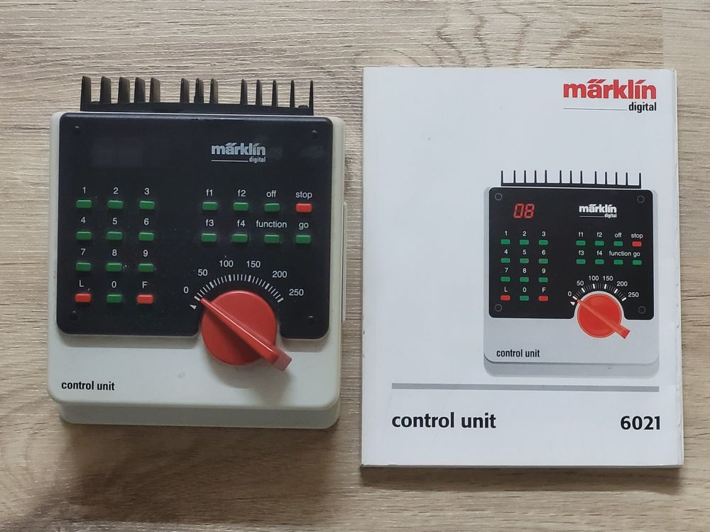 Märklin Control Unit 6021 mit Bedienungsanleitung (Gebraucht) in ...