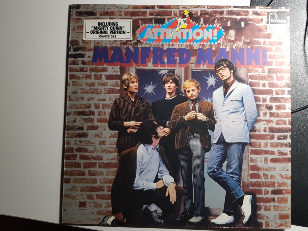 LP: Manfred Mann – Attention! Manfred Mann! 1979 | Kaufen auf Ricardo