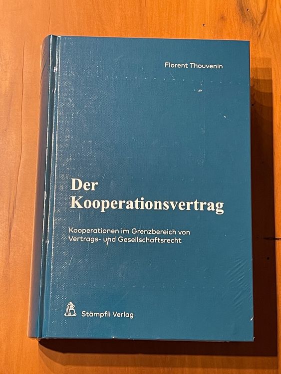 Der Kooperationsvertrag (Neu und originalverpackt) in Volketswil für CHF 15 – mit Lieferung auf ...