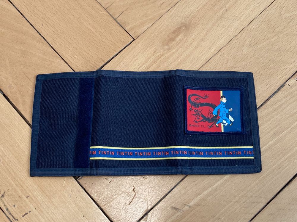Vintage 90s Tintin wallet Lotus Bleau (Gebraucht) in Lausanne für CHF ...