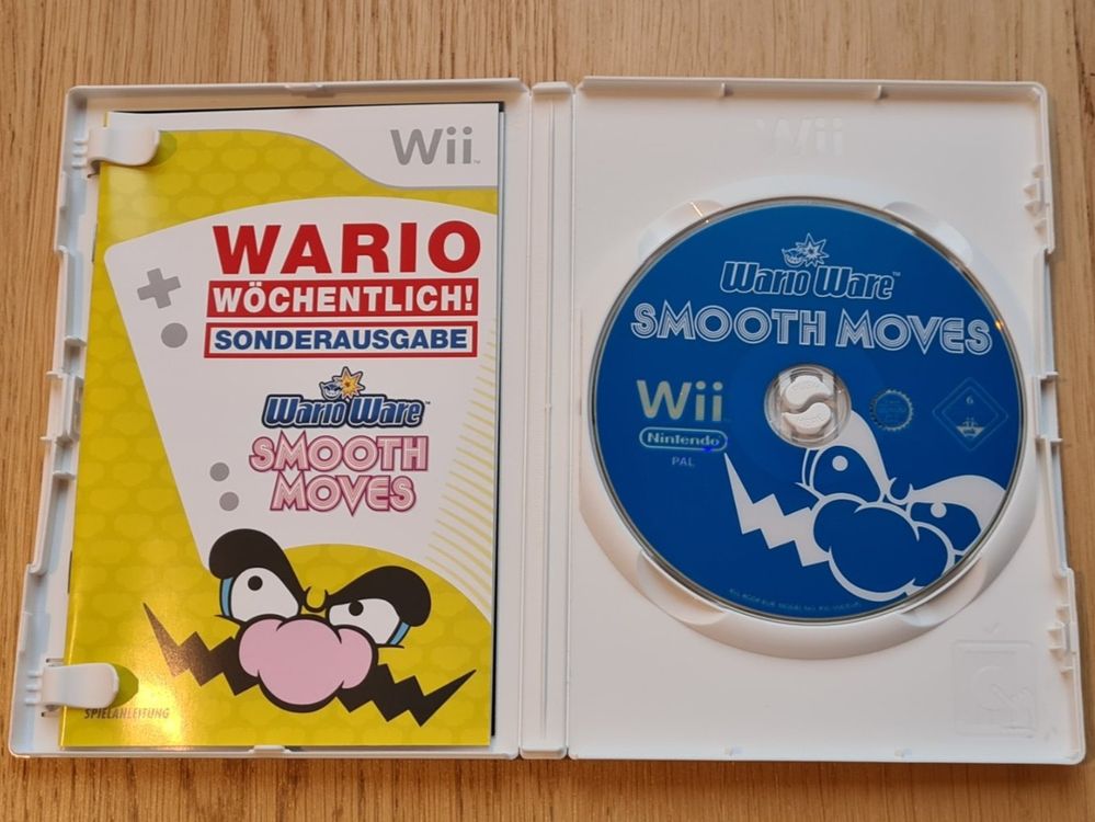 Nintendo Wii Super Mario - Wario Ware - Smooth Moves (Gebraucht) in ...