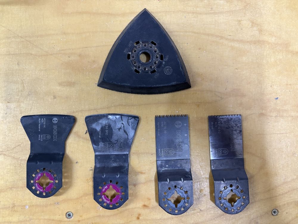 Werkzeuge für Bosch Multitool (Gebraucht) in Worben für CHF 10 – mit Lieferung auf Ricardo kaufen