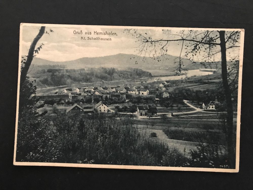 Alte Postkarte Gruss aus Hemishofen Kt. Schaffhausen | Kaufen auf Ricardo