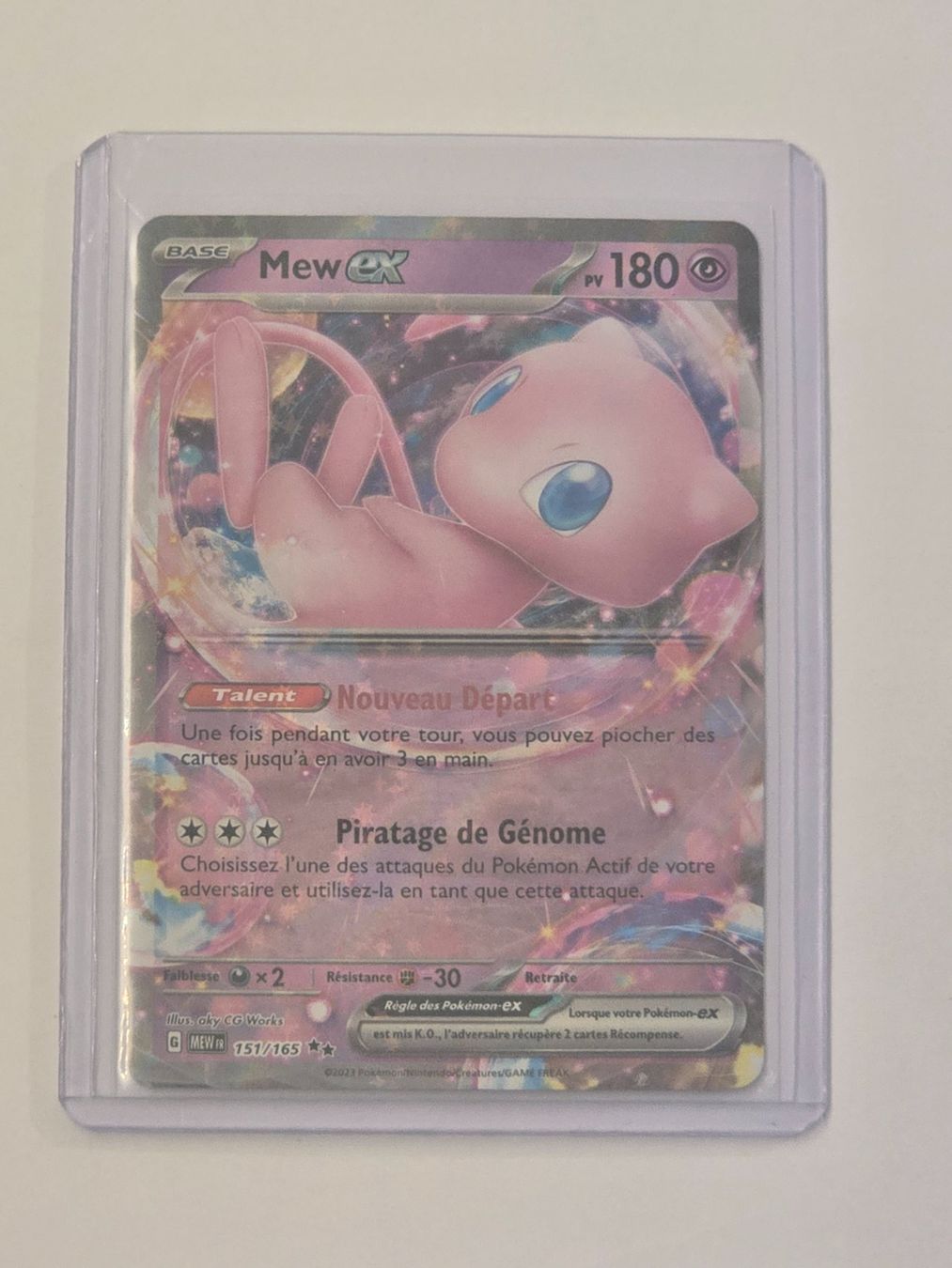🇲🇫 Pokemon 151 》Mew ex 151/165 (Neu (gemäss Beschreibung)) in ...